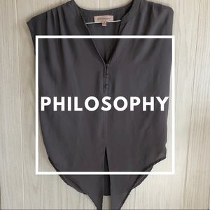Philosophy | Tops | Philosophy Cap Sleeve Blouse | Poshmark